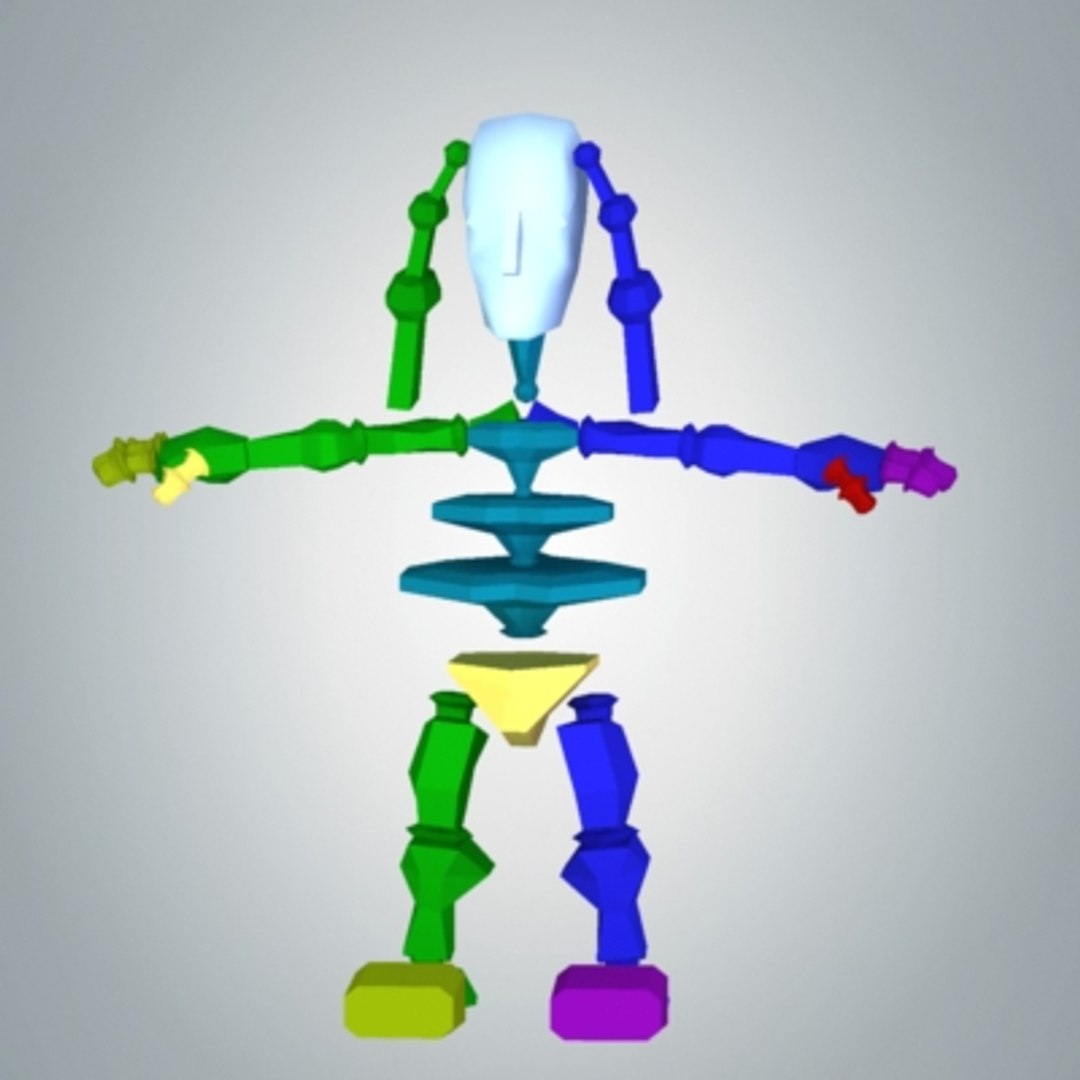 Dog Character Morph 3d Model