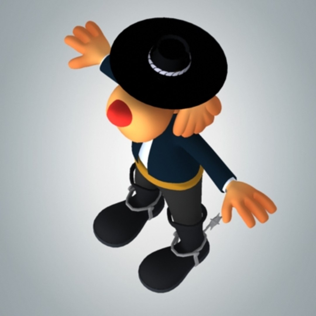 Dog Character Morph 3d Model