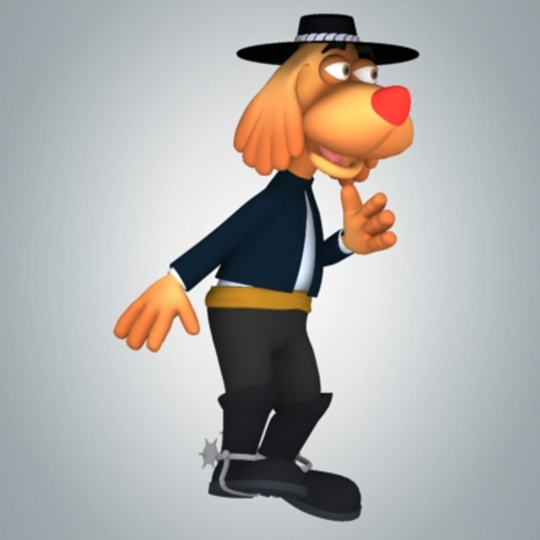 Dog Character Morph 3d Model