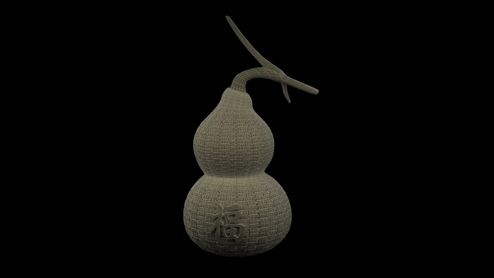 3D Chinese Weaver Gourd - TurboSquid 2313943