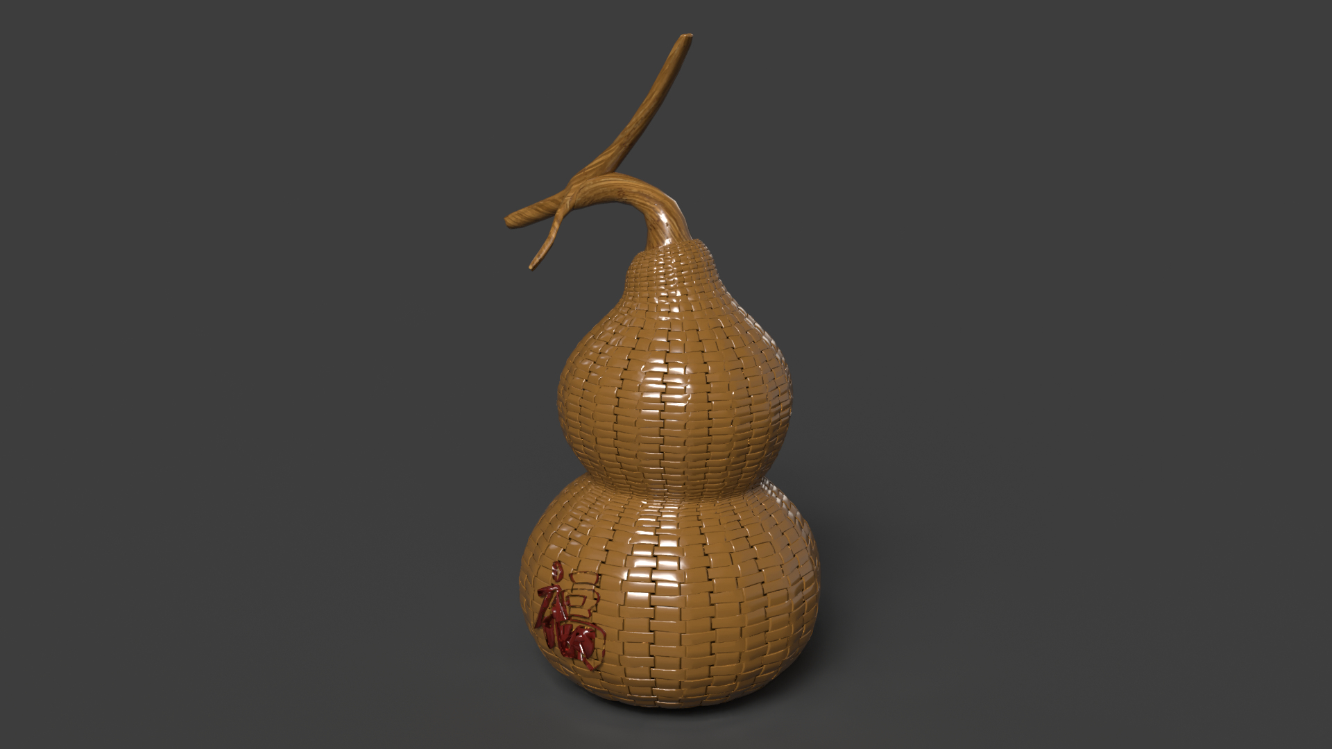 3D Chinese Weaver Gourd - TurboSquid 2313943