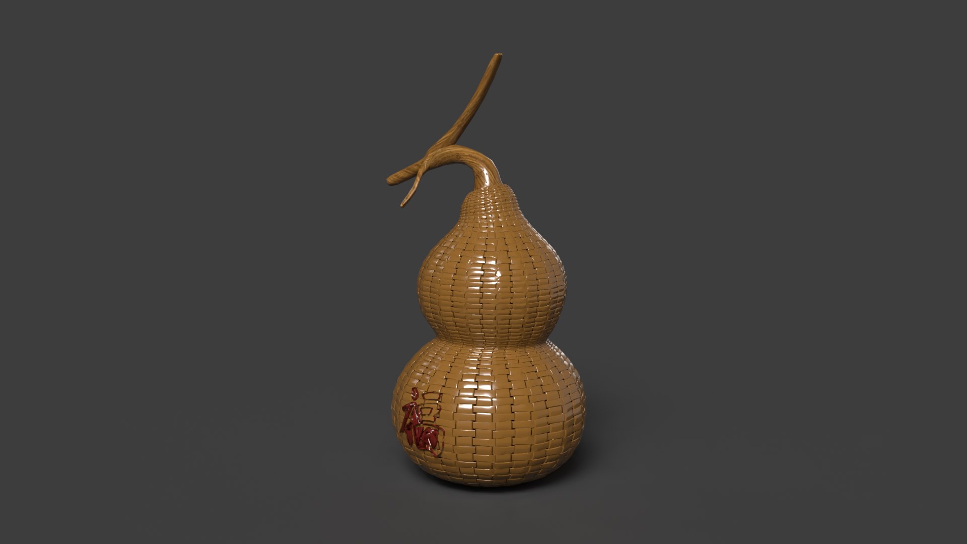 3D Chinese Weaver Gourd - TurboSquid 2313943