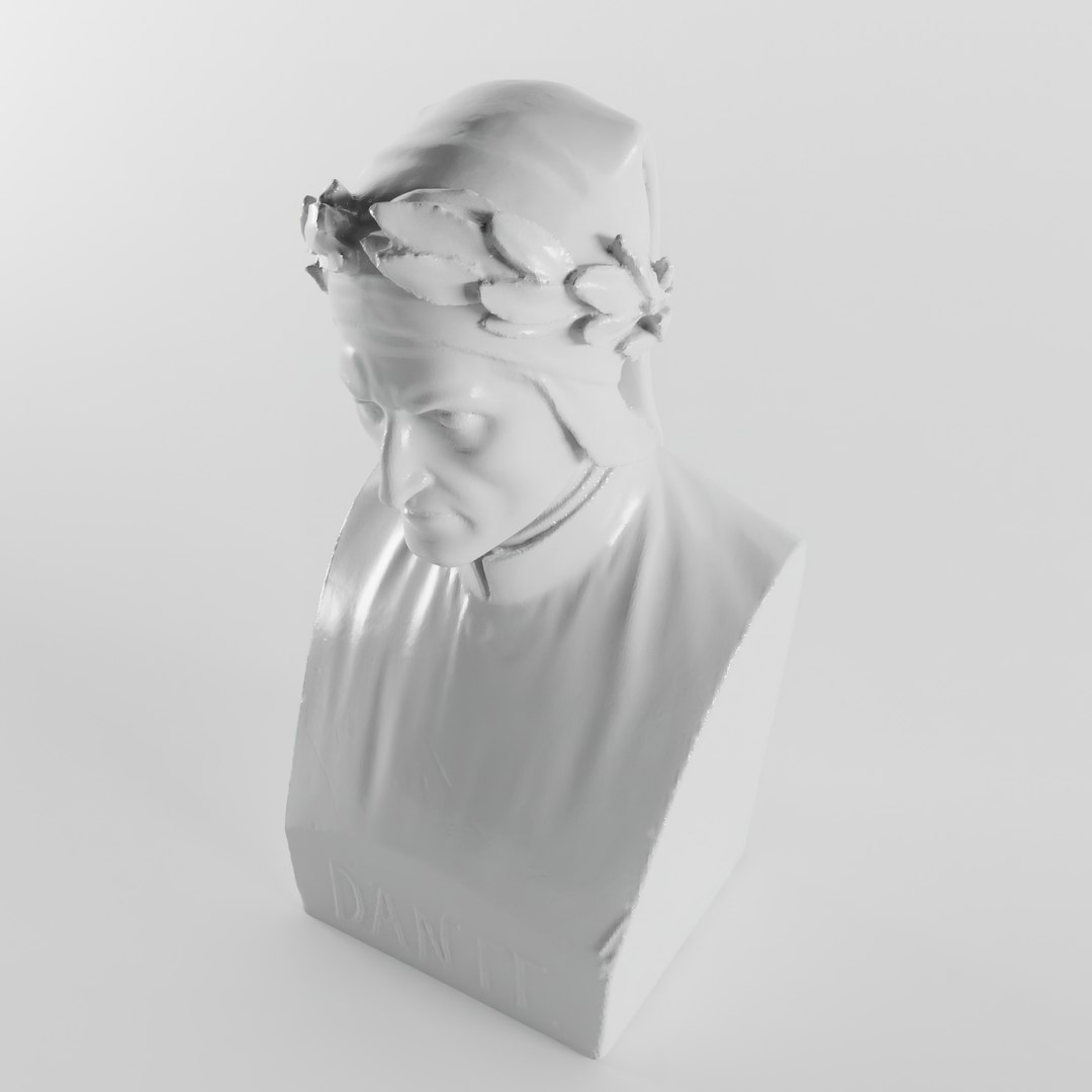 3D Dante Alighieri Model - TurboSquid 1896998