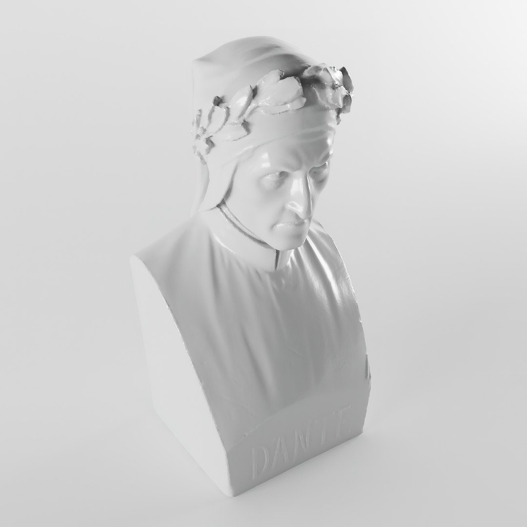 3D Dante Alighieri Model - TurboSquid 1896998