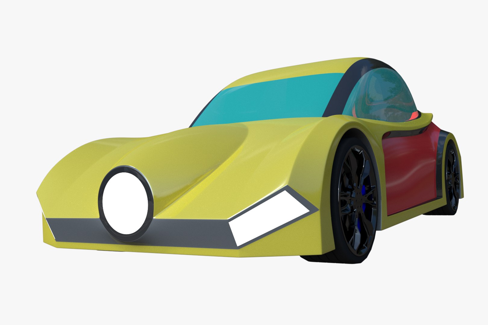 Concept Car 3D Model - TurboSquid 1371728