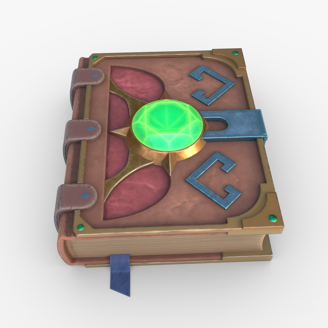 3D Model Magic Book Game Assets - TurboSquid 2110803