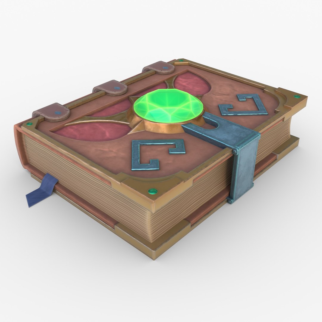 3D Model Magic Book Game Assets - TurboSquid 2110803