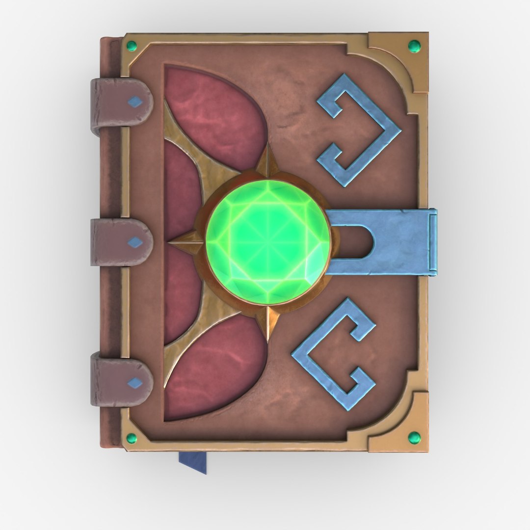 3D Model Magic Book Game Assets - TurboSquid 2110803