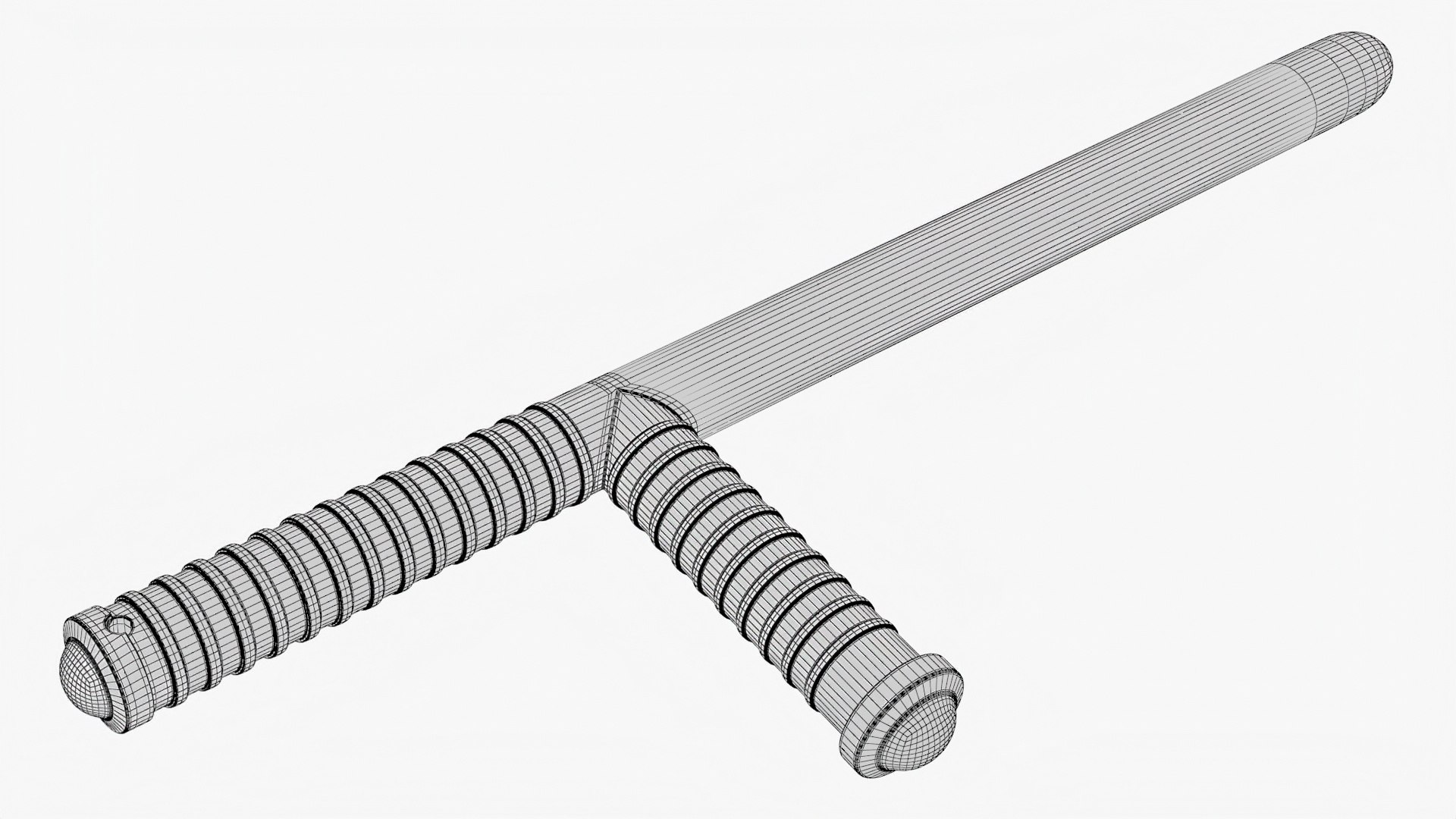 Tonfa 01 3D - TurboSquid 2218040