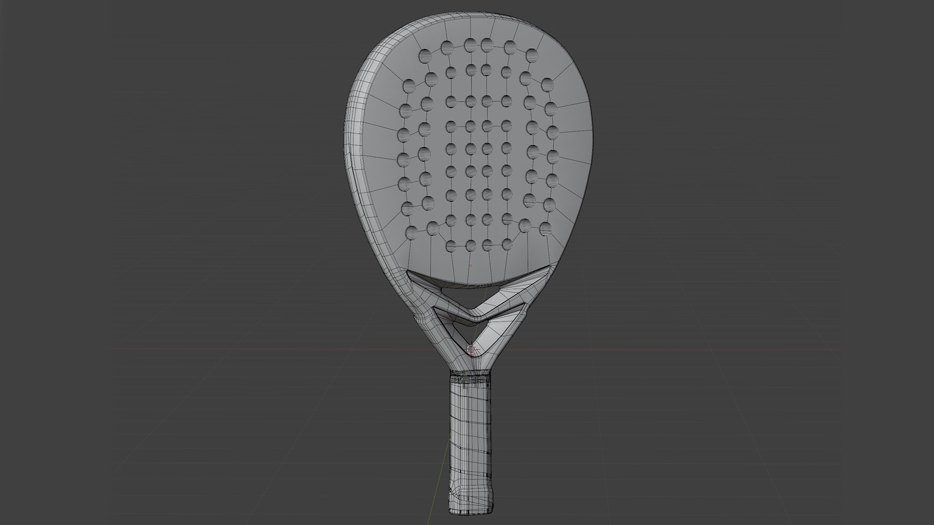 Padel Racket 3d Model 4K PBR Textures Realistic Tennis Sports Equipment ...
