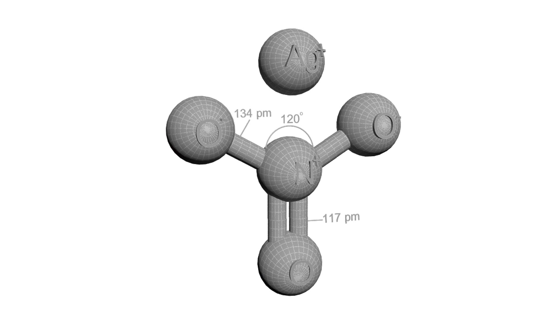 Silver Nitrate Agno3 3D Model - TurboSquid 1426807