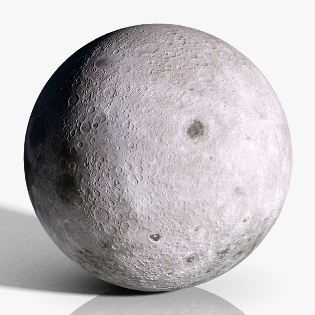 Moon Details 3d Max