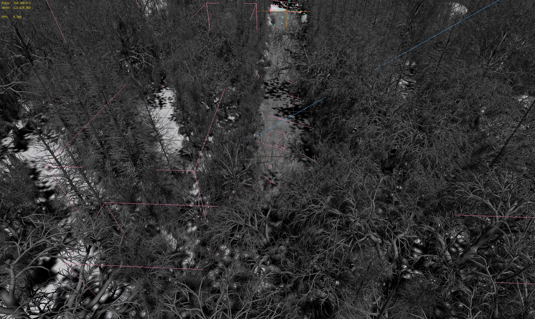 Mysterious Winter River 3D Model - TurboSquid 1351833