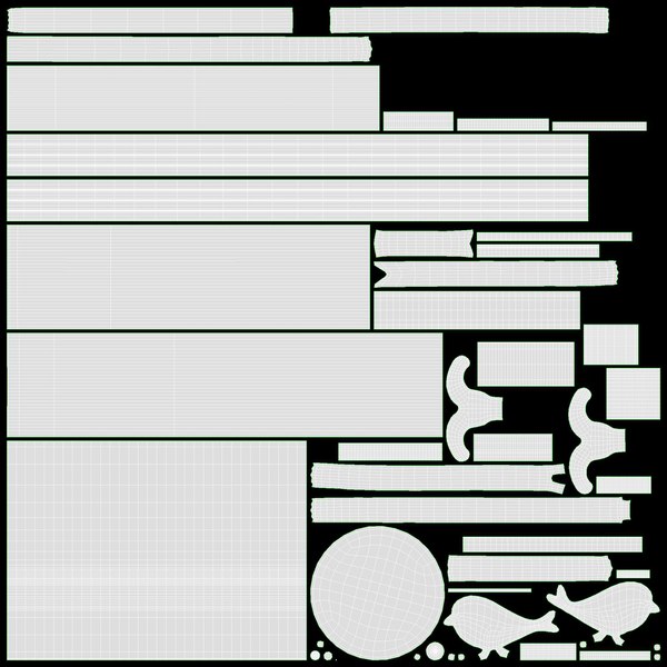 3D Forged column with hanging board 02 - TurboSquid 1801206