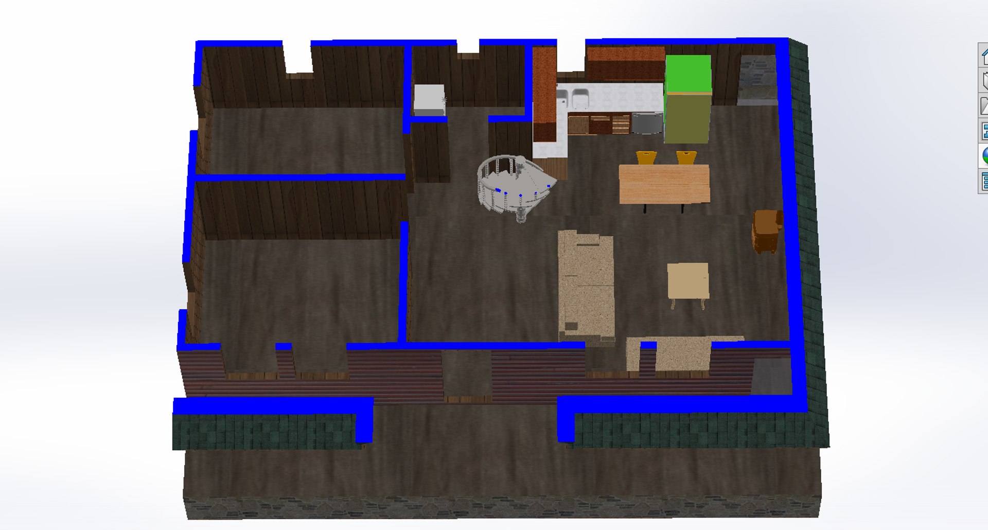 3D Country House - TurboSquid 1361637