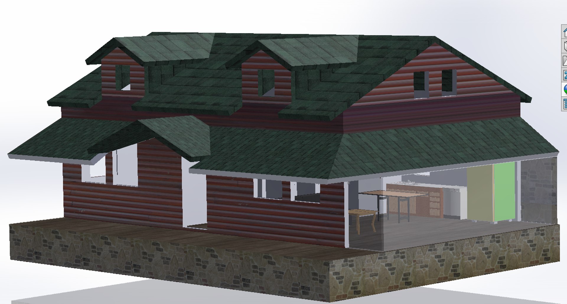 3D Country House - TurboSquid 1361637