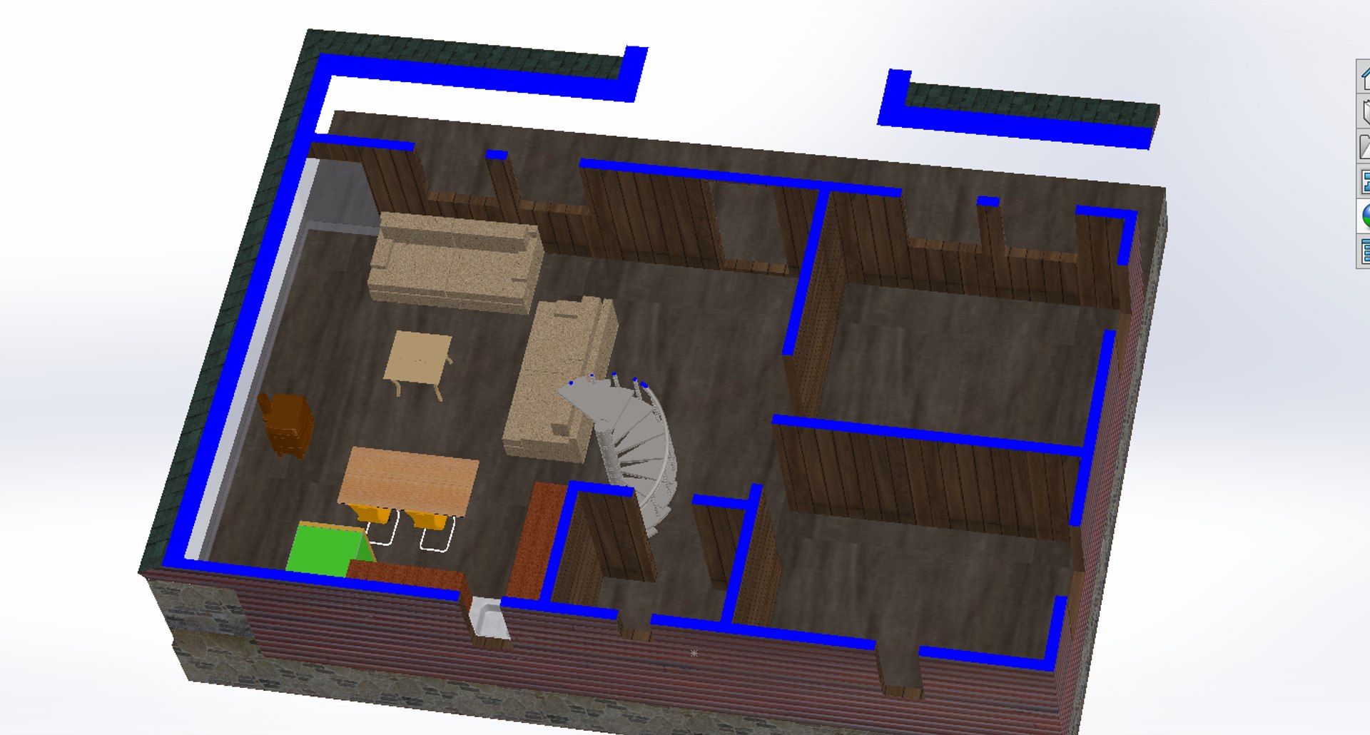 3D Country House - TurboSquid 1361637