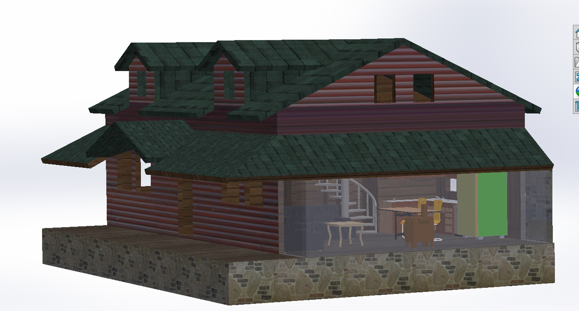 3D Country House - TurboSquid 1361637