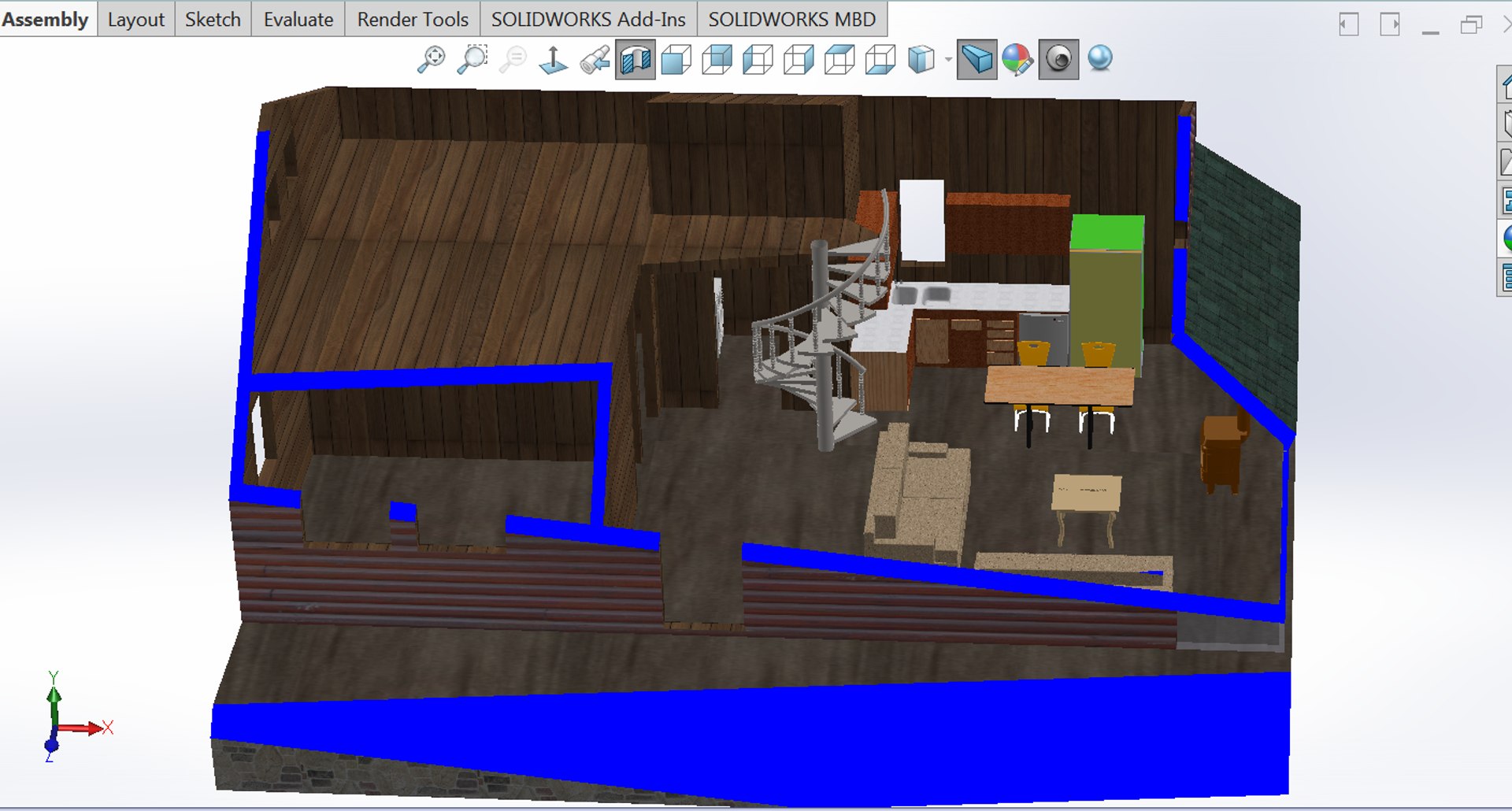 3D Country House - TurboSquid 1361637