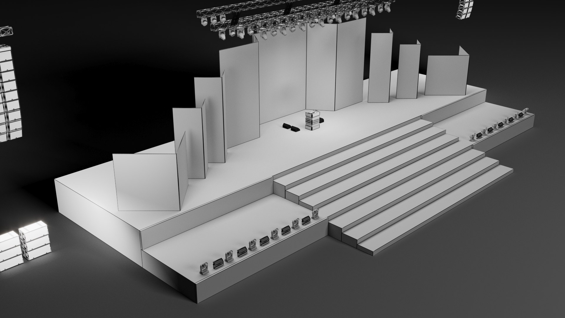 3D Concert Stage Design 5 - TurboSquid 2160058