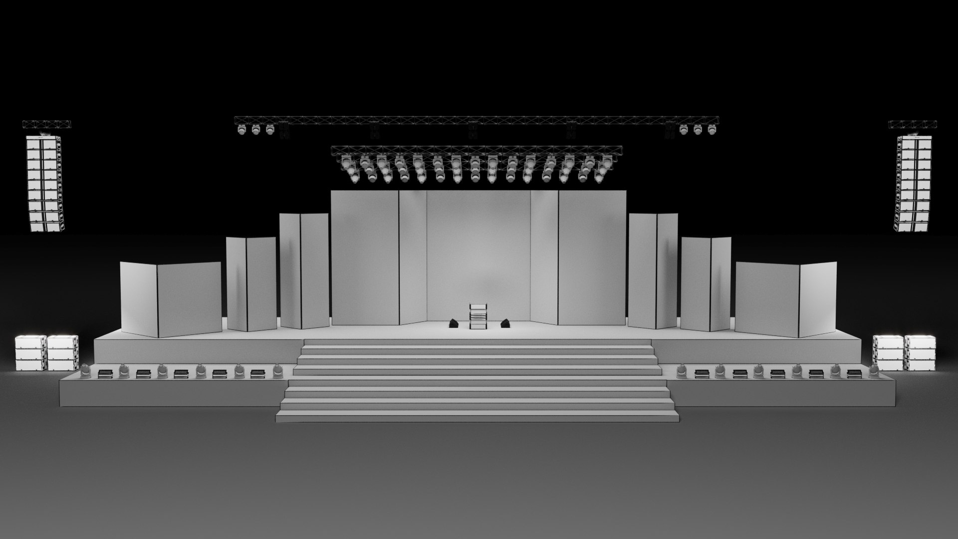 3D Concert Stage Design 5 - TurboSquid 2160058