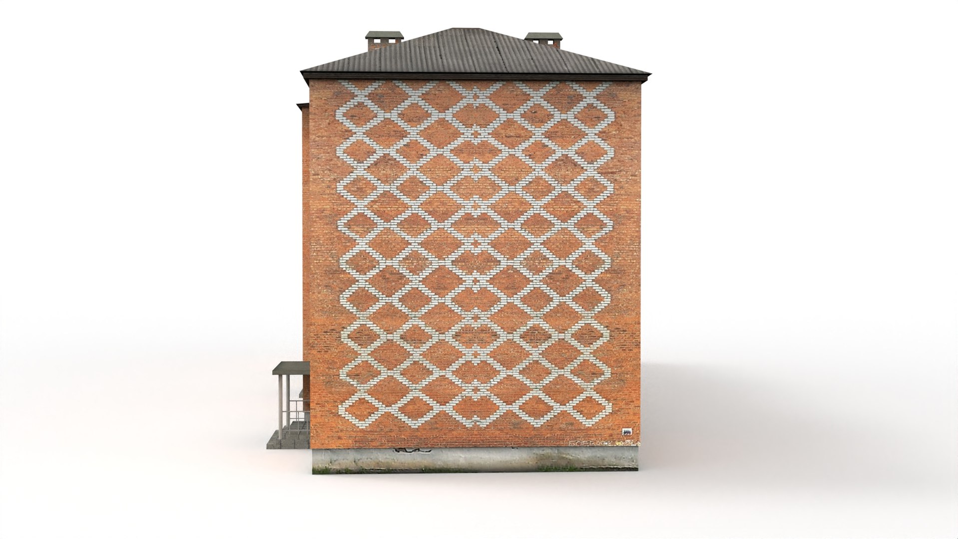 3D Five-storey Residential Building Model - TurboSquid 2020384