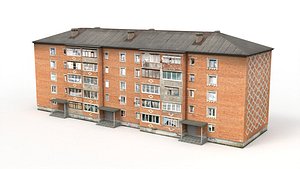 Apartment Building STL Models for Download | TurboSquid
