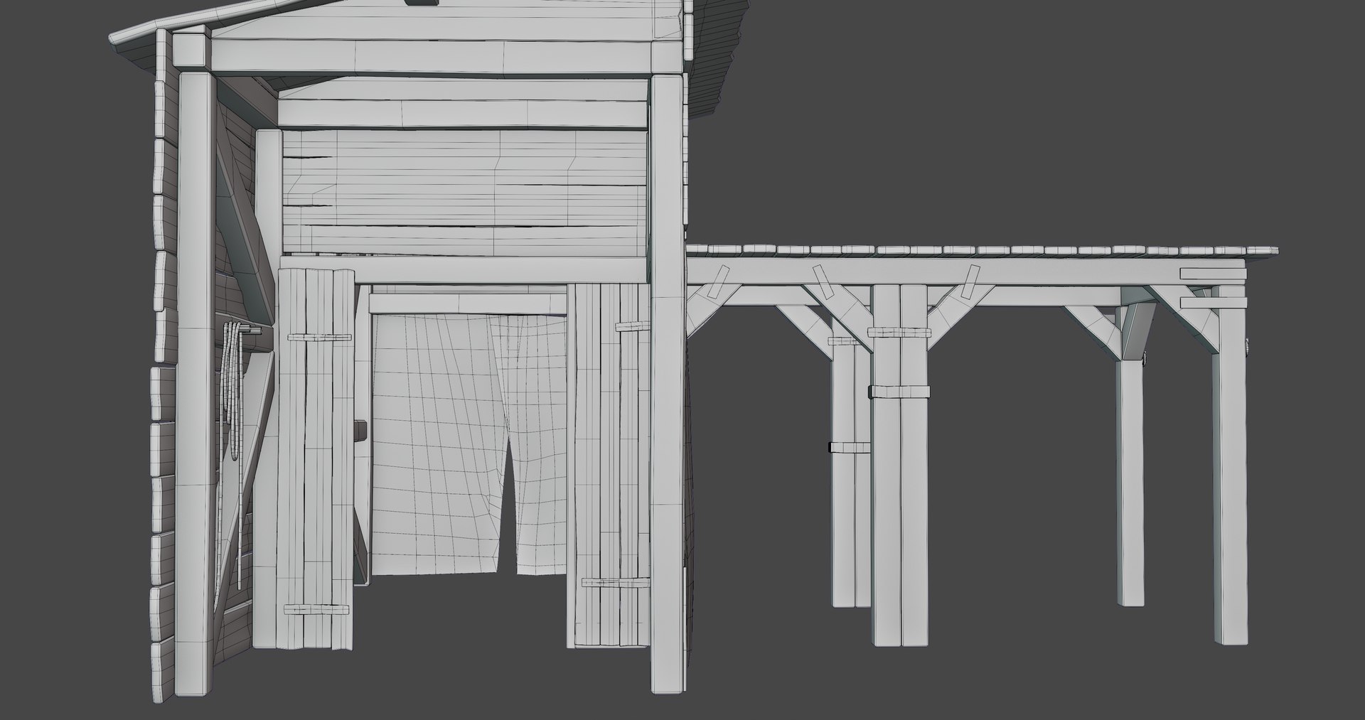 Shed Model - TurboSquid 2022811