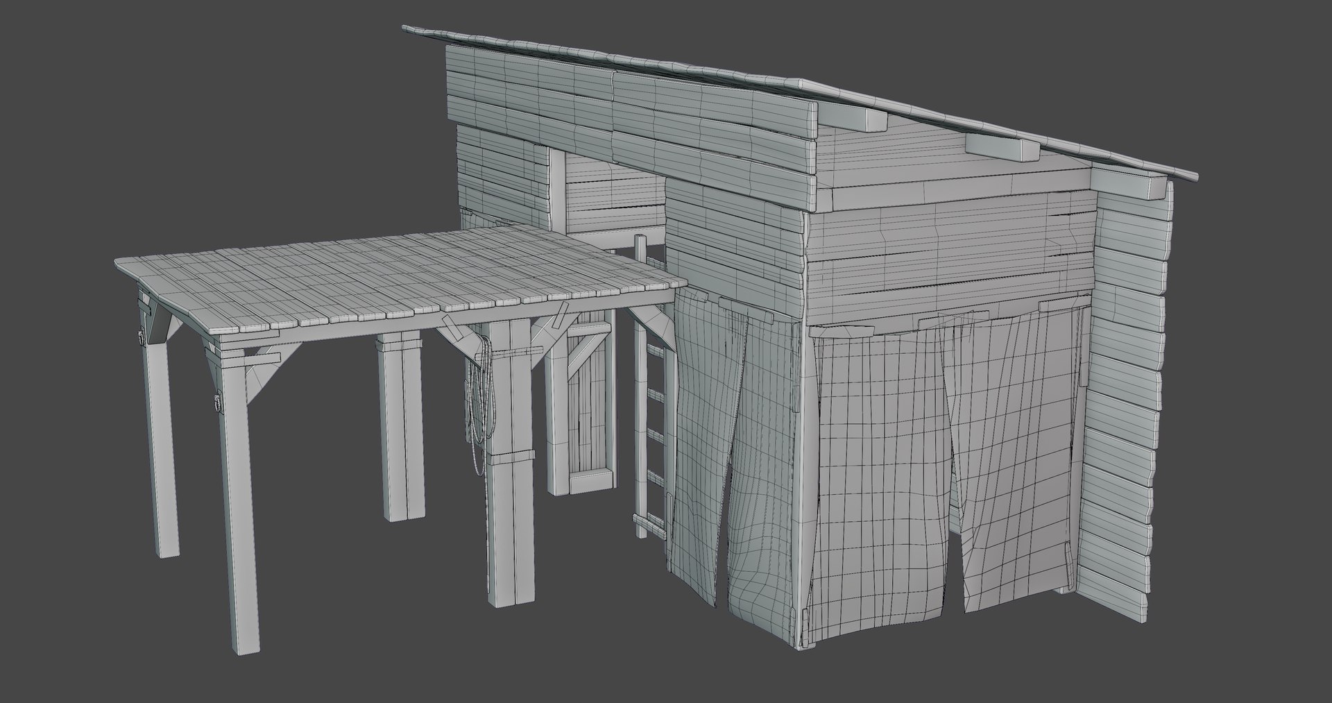 Shed Model - TurboSquid 2022811