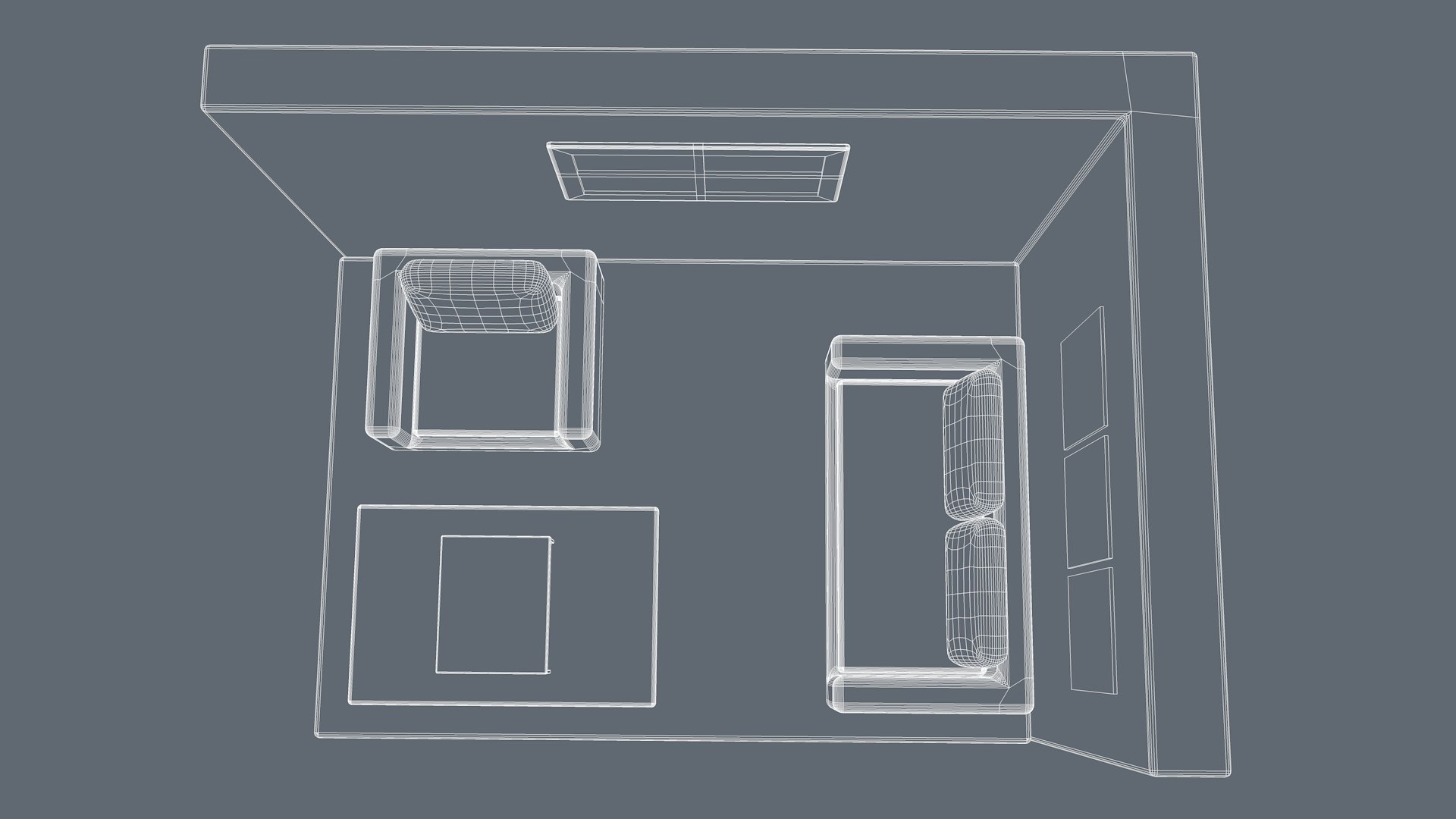 Cartoon Room Interior 3D Model - TurboSquid 2247126