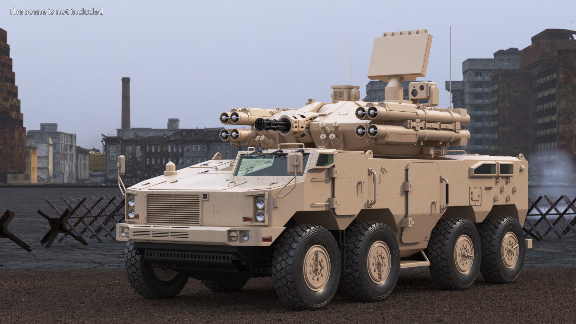 Type 625E Weapon Control System Sand Colored Rigged 3D Model - TurboSquid 2366312