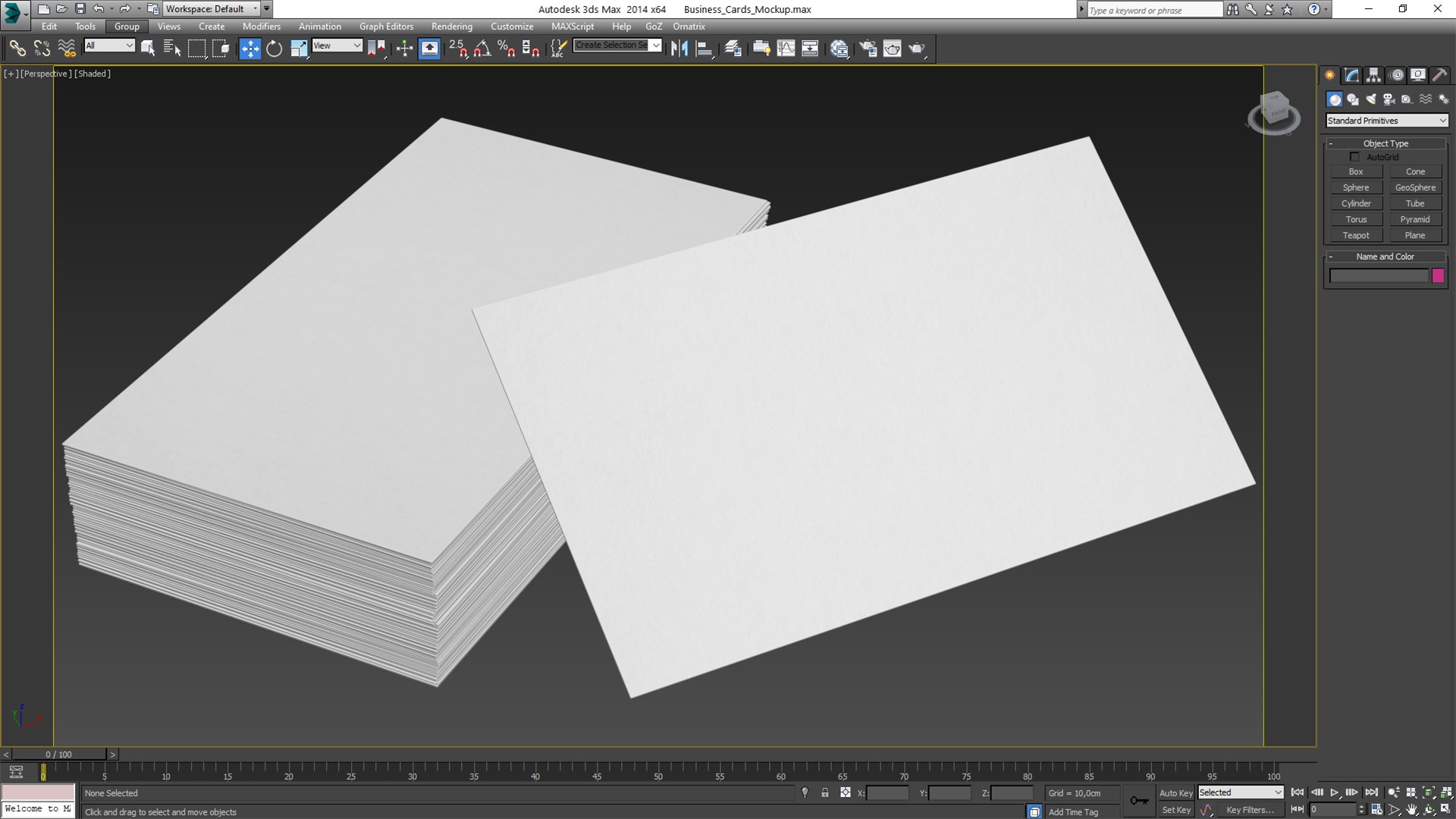 Business cards 3D model - TurboSquid 1699034