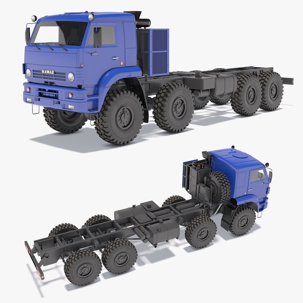 Cinema 4D에 장착된 Kamaz 6560 트럭 블루 3D 모델 - TurboSquid 2409875