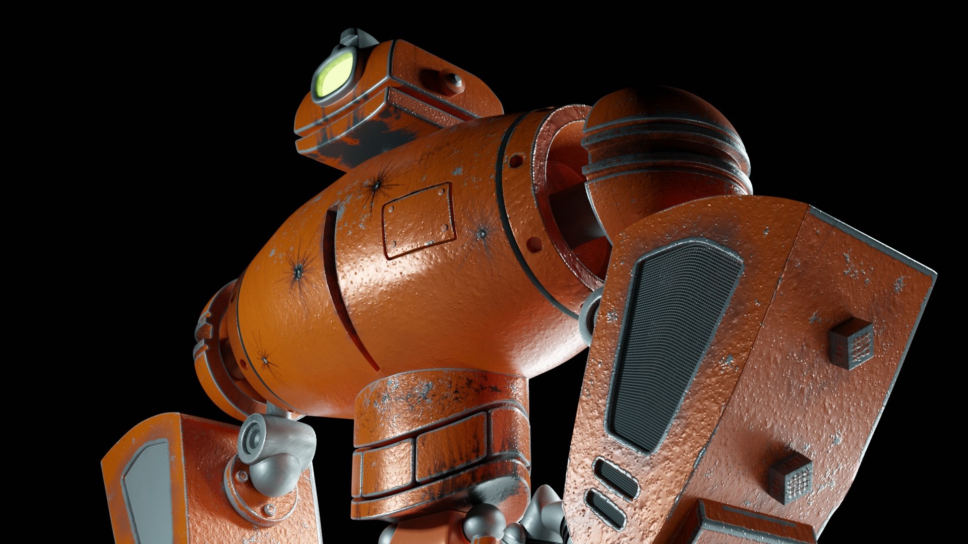 Robot Cyclop 3D Model - TurboSquid 1588487