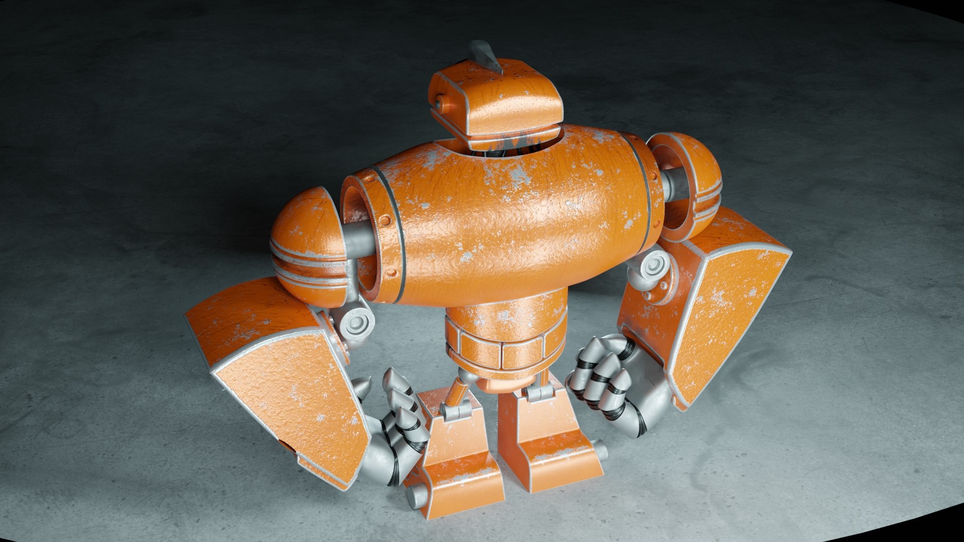 Robot Cyclop 3D Model - TurboSquid 1588487