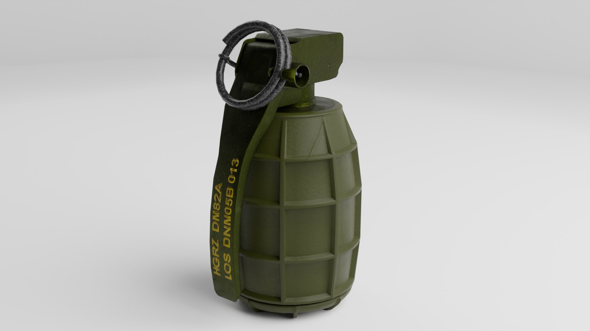 3D Grenade DM51 Model - TurboSquid 2414425