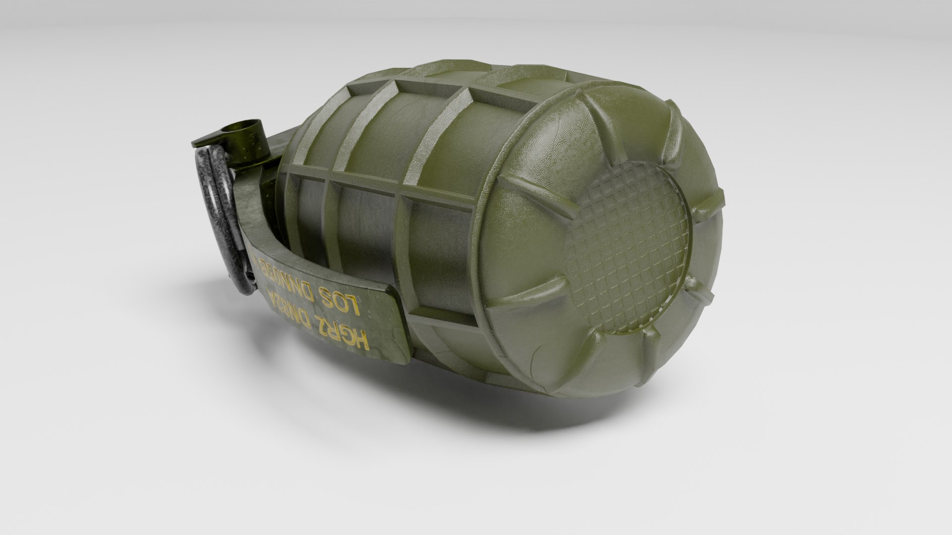 3D Grenade DM51 Model - TurboSquid 2414425