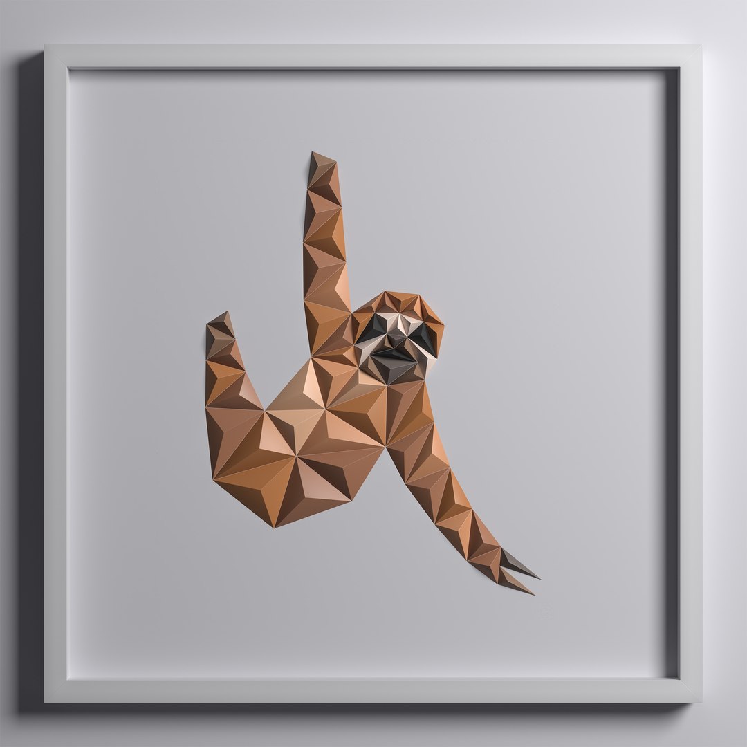 3D Paper ArtWork 24 Model - TurboSquid 2005077