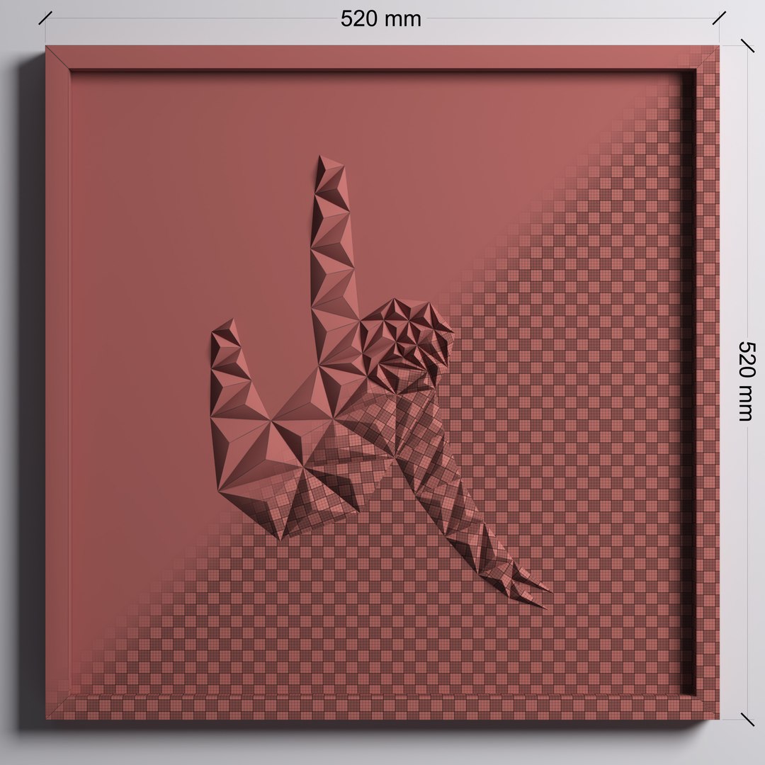 3D Paper ArtWork 24 Model - TurboSquid 2005077