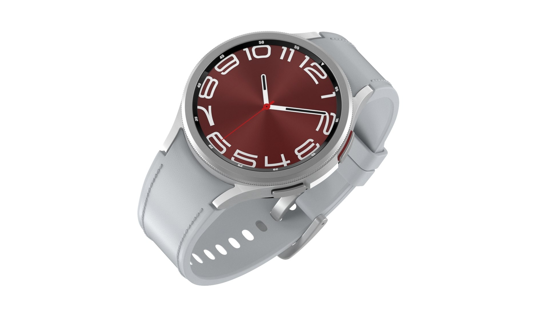 3D Model Samsung Galaxy Watch 6 Classic Silver - TurboSquid 2130900