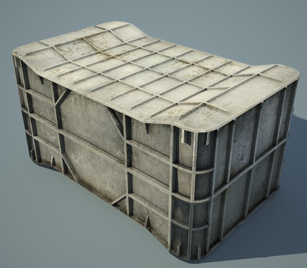 3d ready star wars crates model
