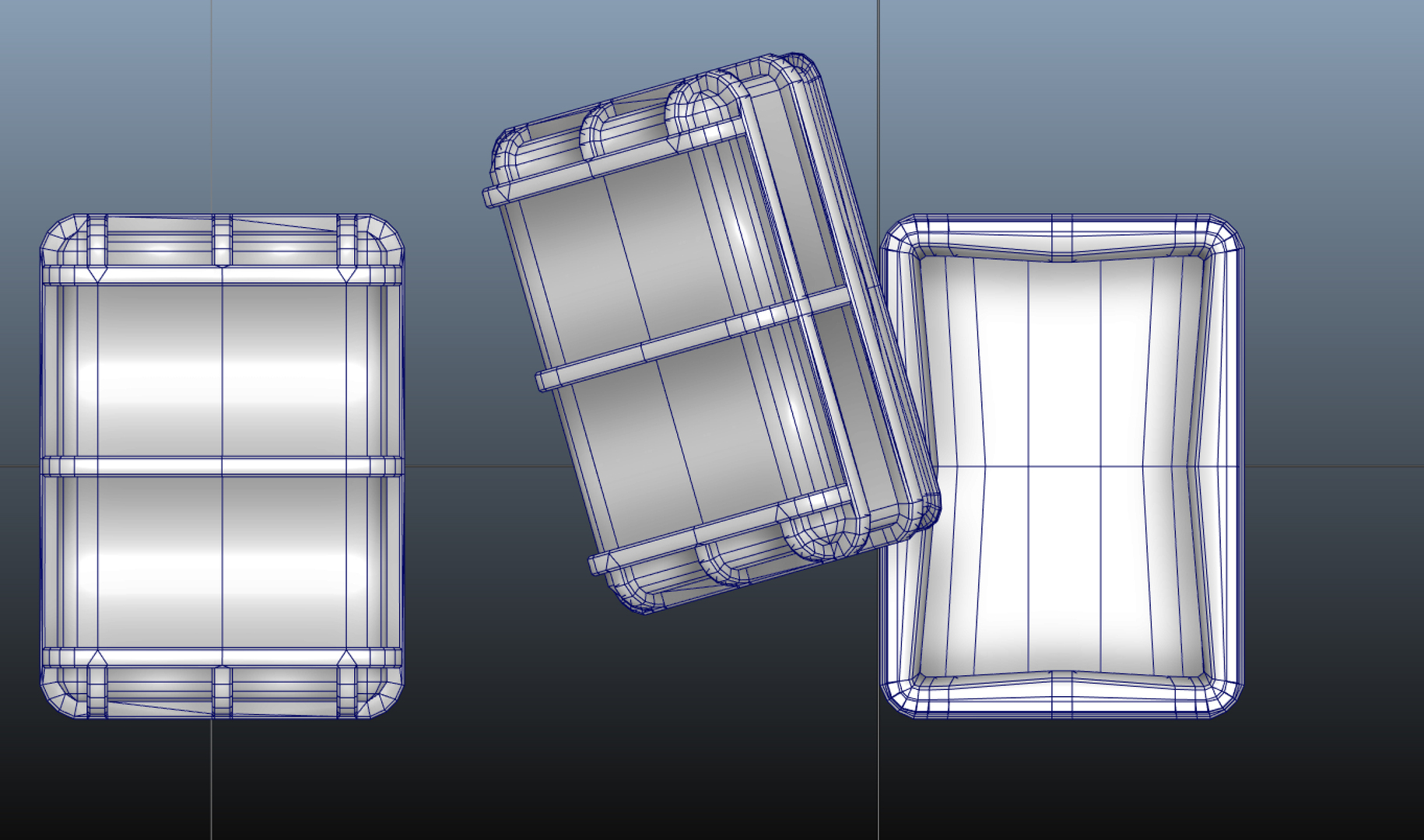 3d ready star wars crates model