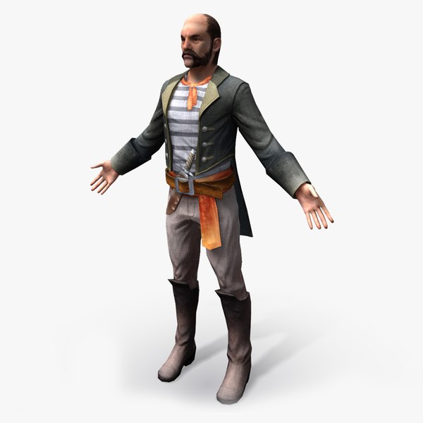 Pirate 3D Models for Download | TurboSquid