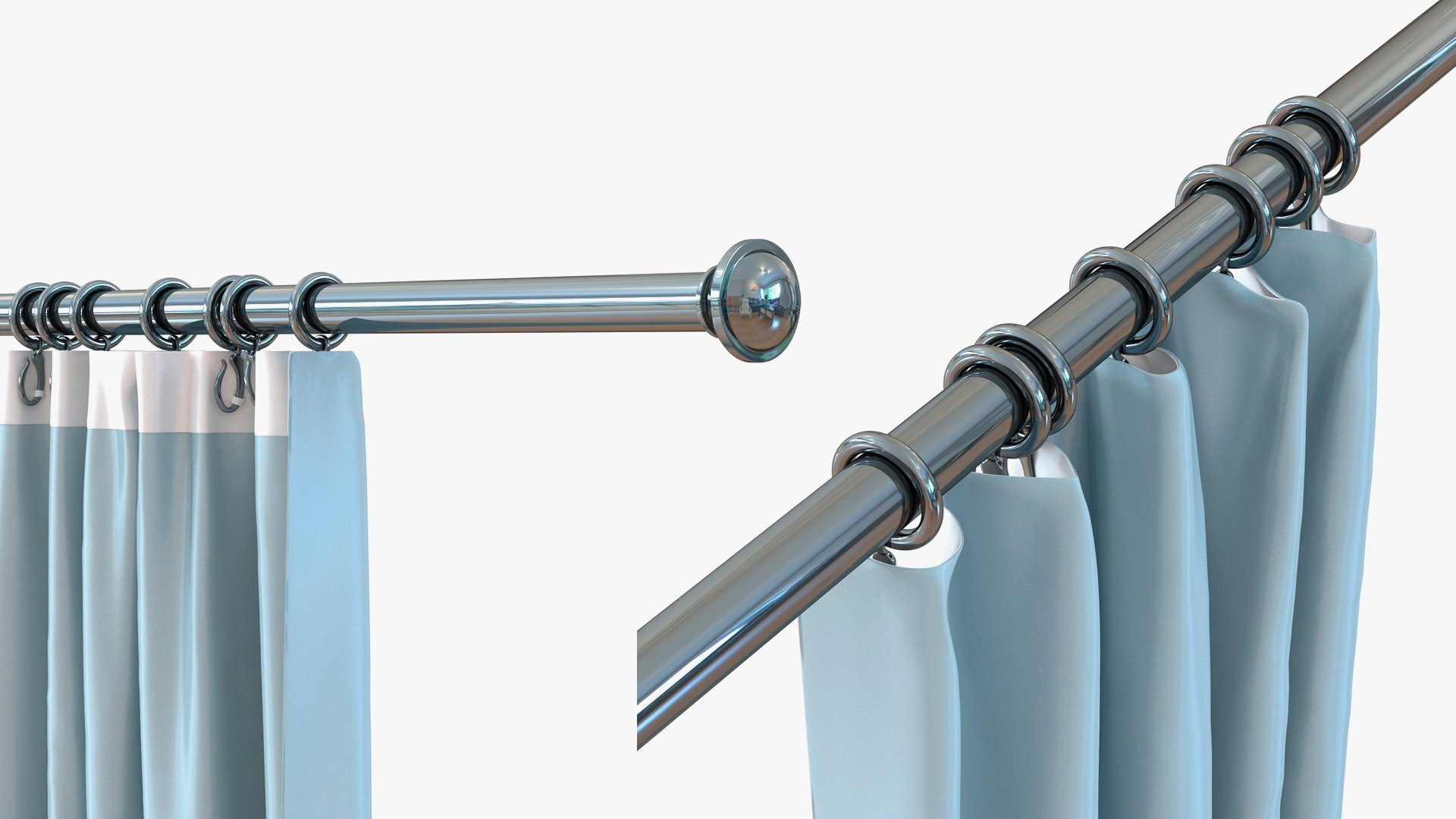 3D Model Curtain Collection 2 - TurboSquid 2200281