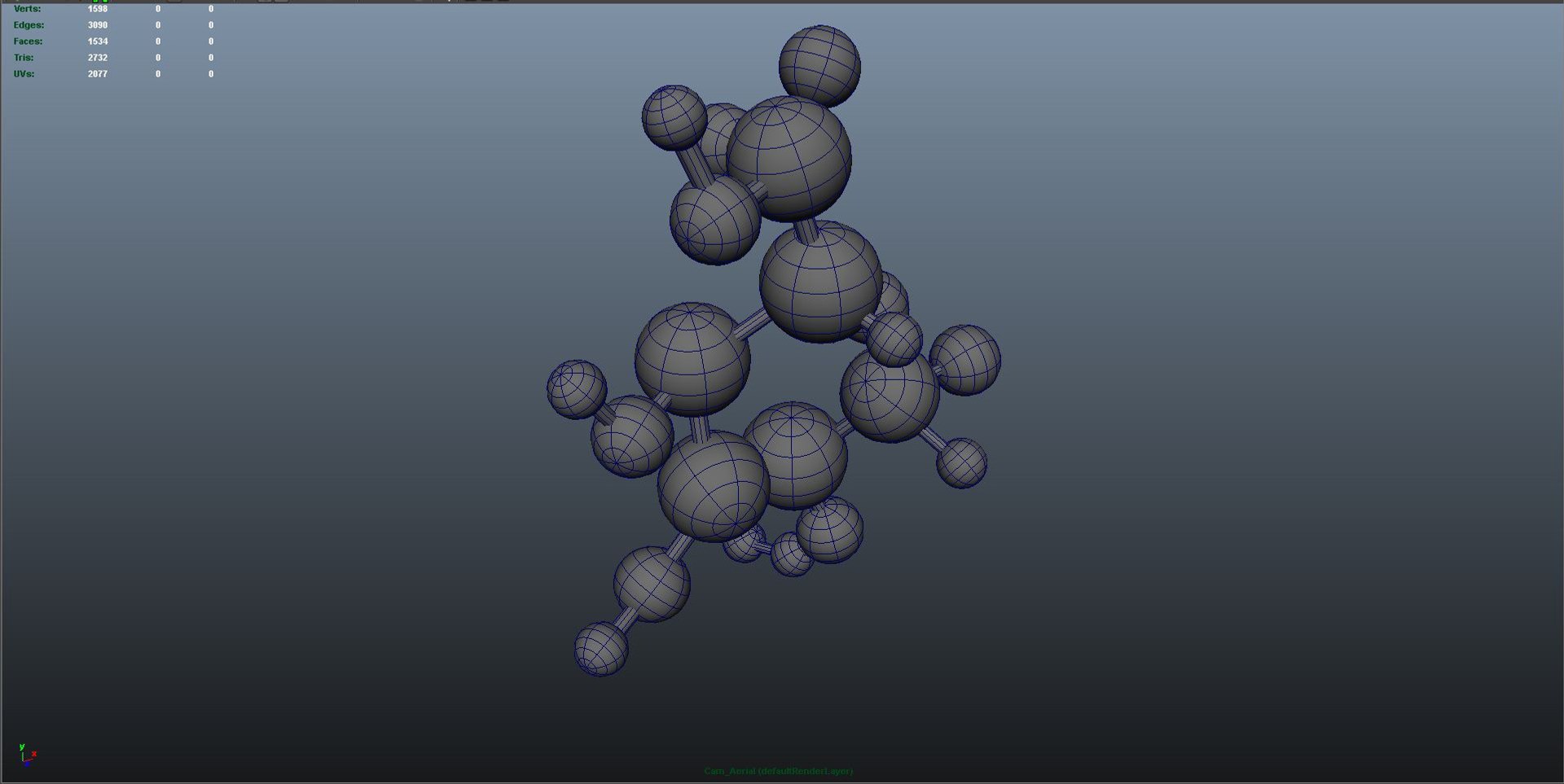 3d Model Glucose Structure