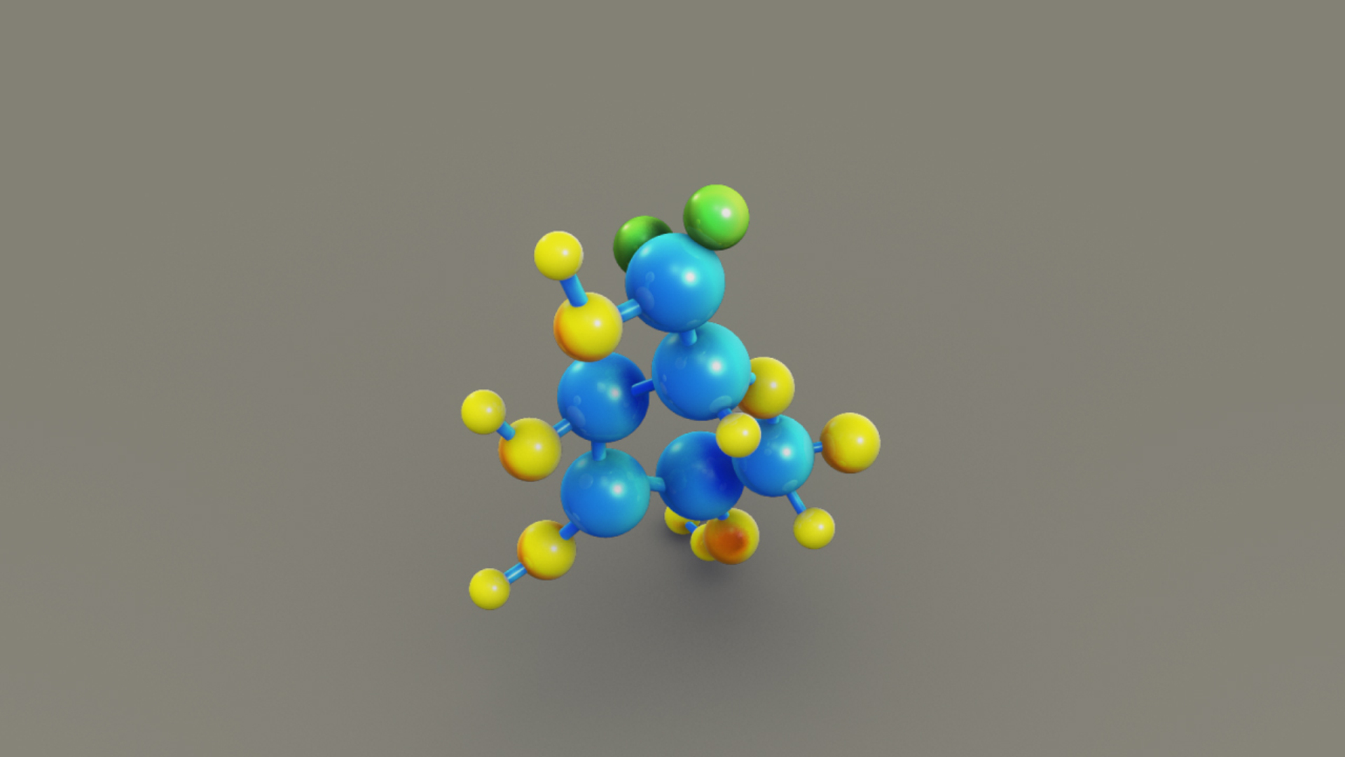 3d Model Glucose Structure