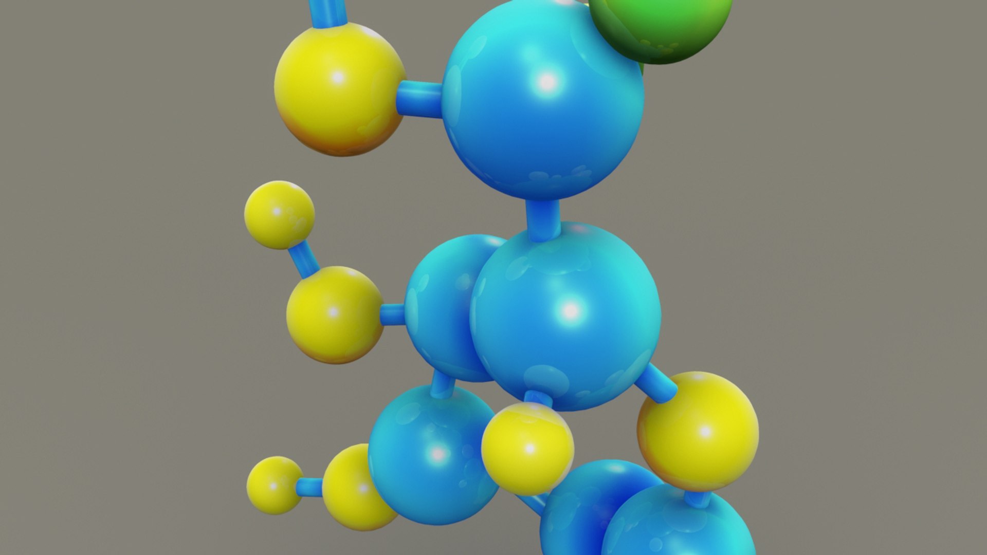 3d Model Glucose Structure