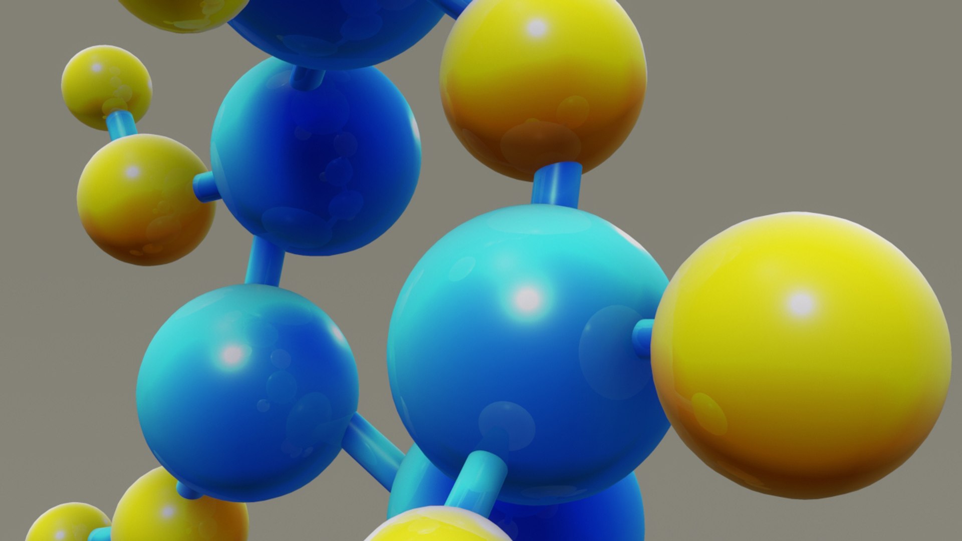 3d Model Glucose Structure