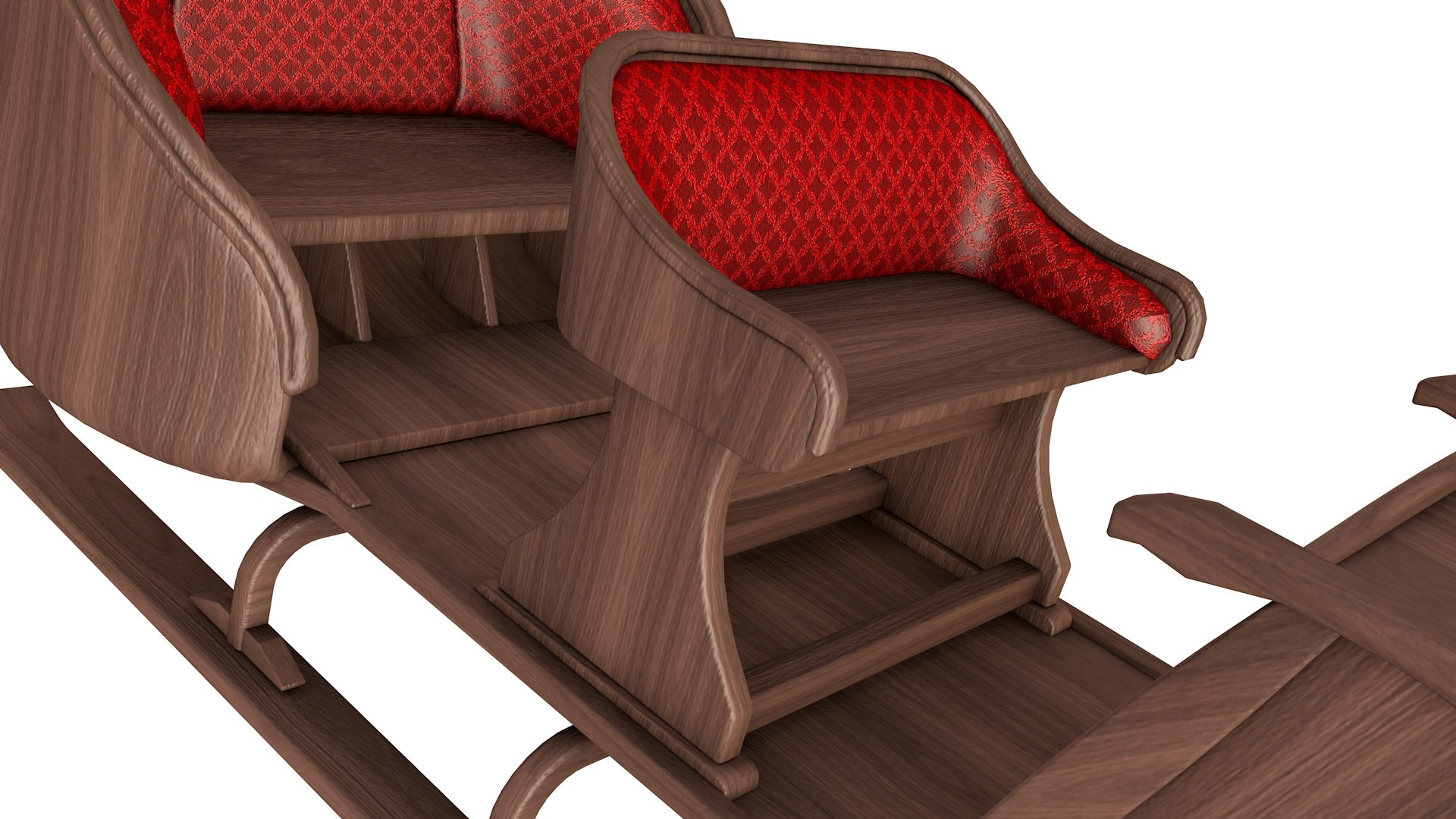 3D Model Sleigh - TurboSquid 1967349