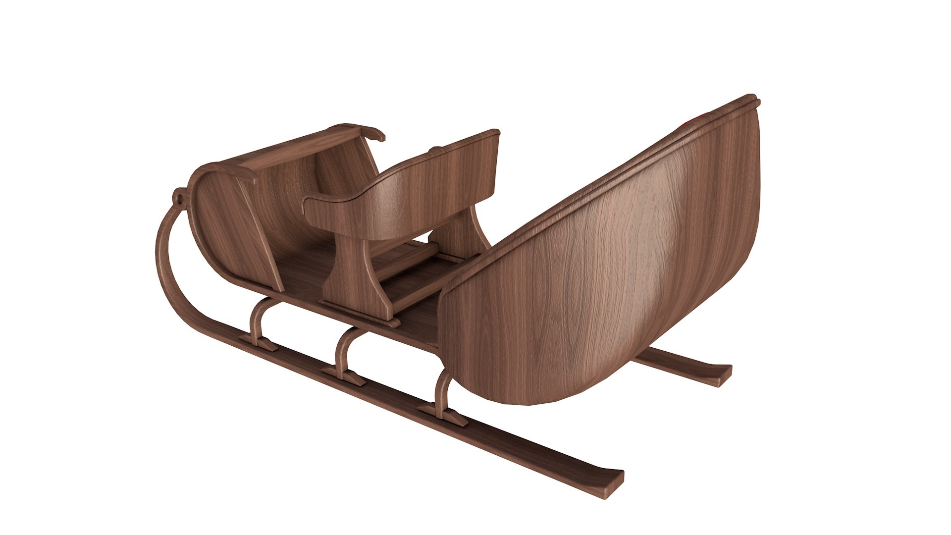3D Model Sleigh - TurboSquid 1967349